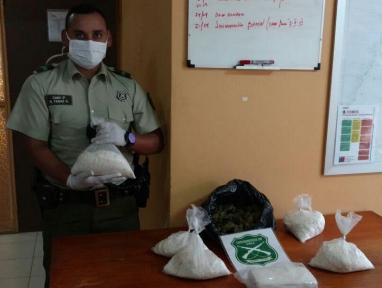 Carabineros incauta 28 mil dosis de droga con Destino a Los Andes – Radio Festival