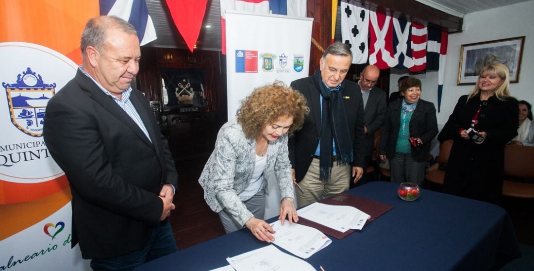 Concón, Quintero y Puchuncaví renovaron convenio para atender a mujeres ...