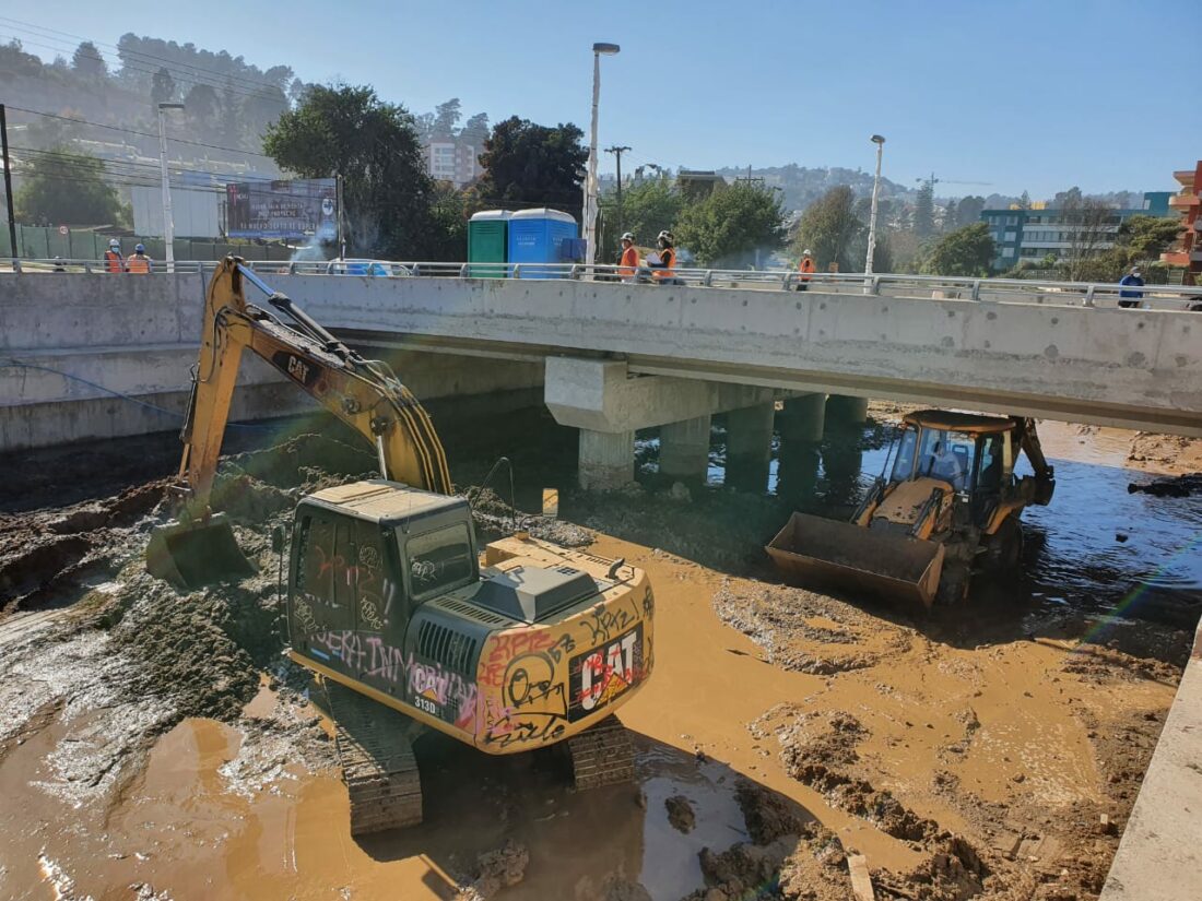 Construcción de puentes de Reñaca entra en su recta final para ...