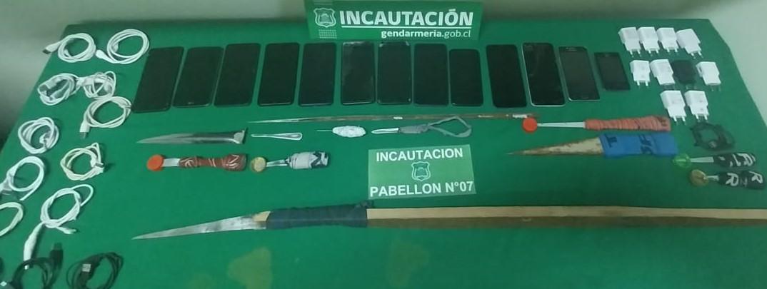 Allanamiento en cárcel de Quillota permite incautar drogas y armas ...