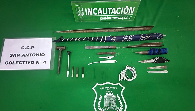 Allanamientos en cárceles de San Antonio y Quillota permiten incautar ...