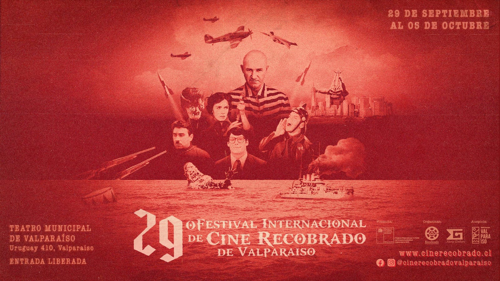 El Festival Internacional de Cine Recobrado de Valparaíso celebrará sus 29 años con clásicos del ...